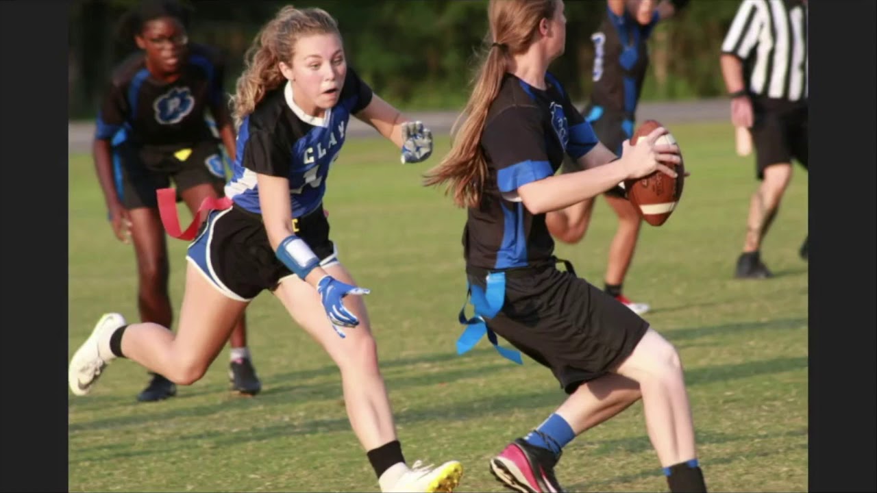 Senior Night - Flag Football - YouTube