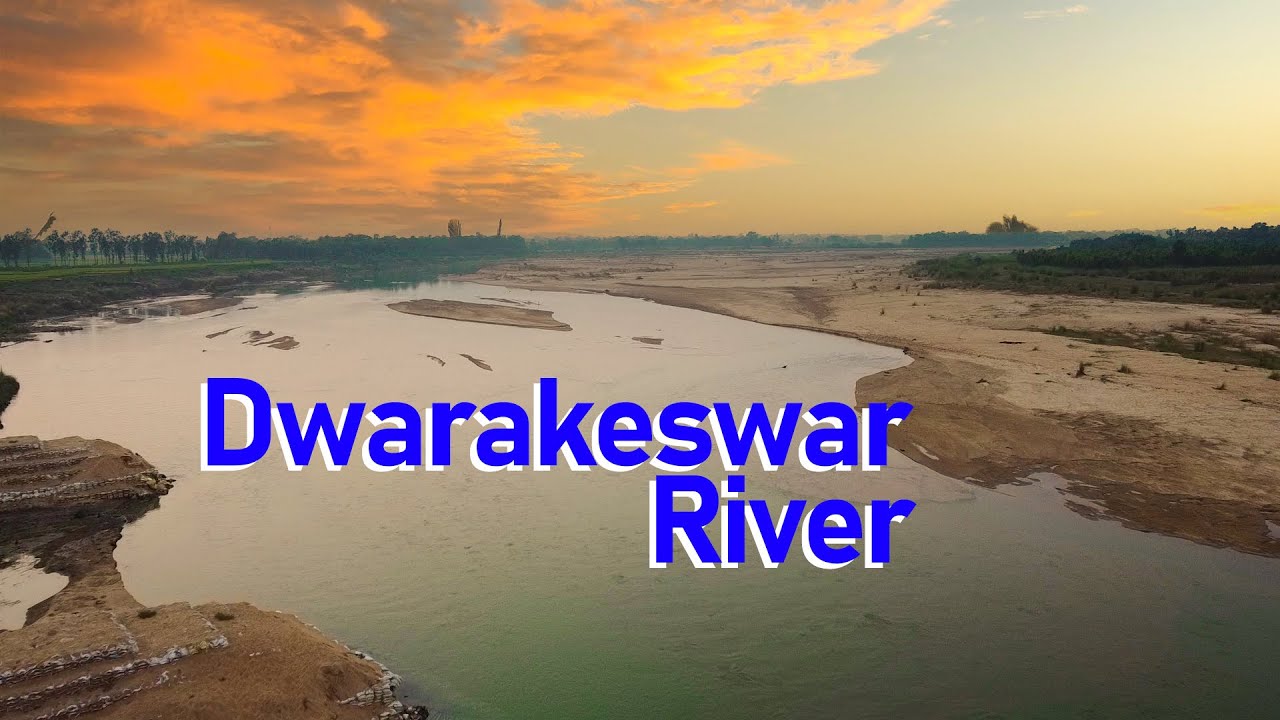 Dwarakeswar River/ দ্বারকেশ্বর নদ / Drone Video 2023 / Banglar Jagat ...