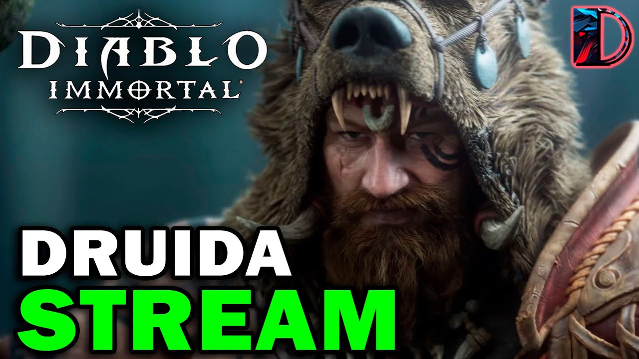Druida ya llegó a Diablo Immortal (mañana D4) - YouTube