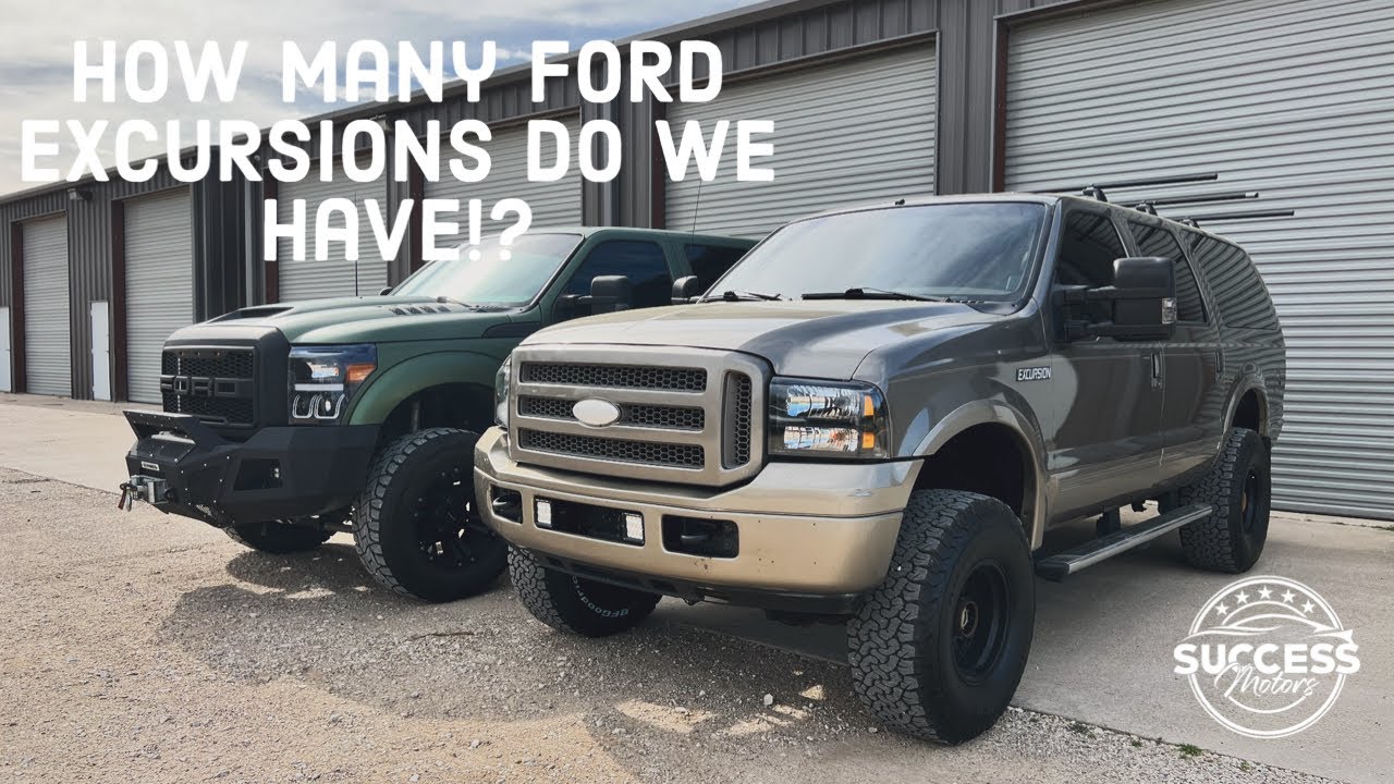 Inventory update! How many Ford Excursions do we have!? - YouTube
