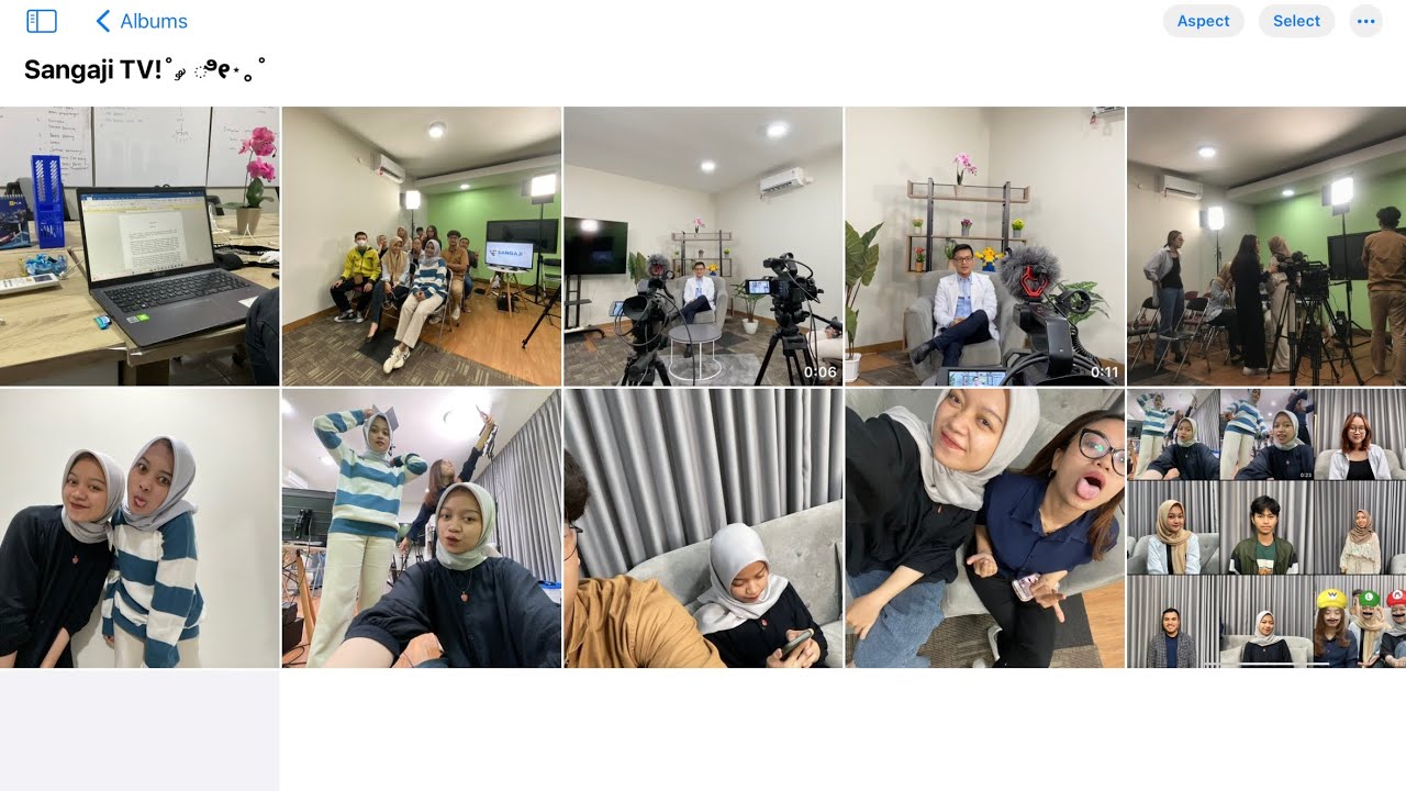 [A'4] a day in our intern life | id-card photo session & shooting ...