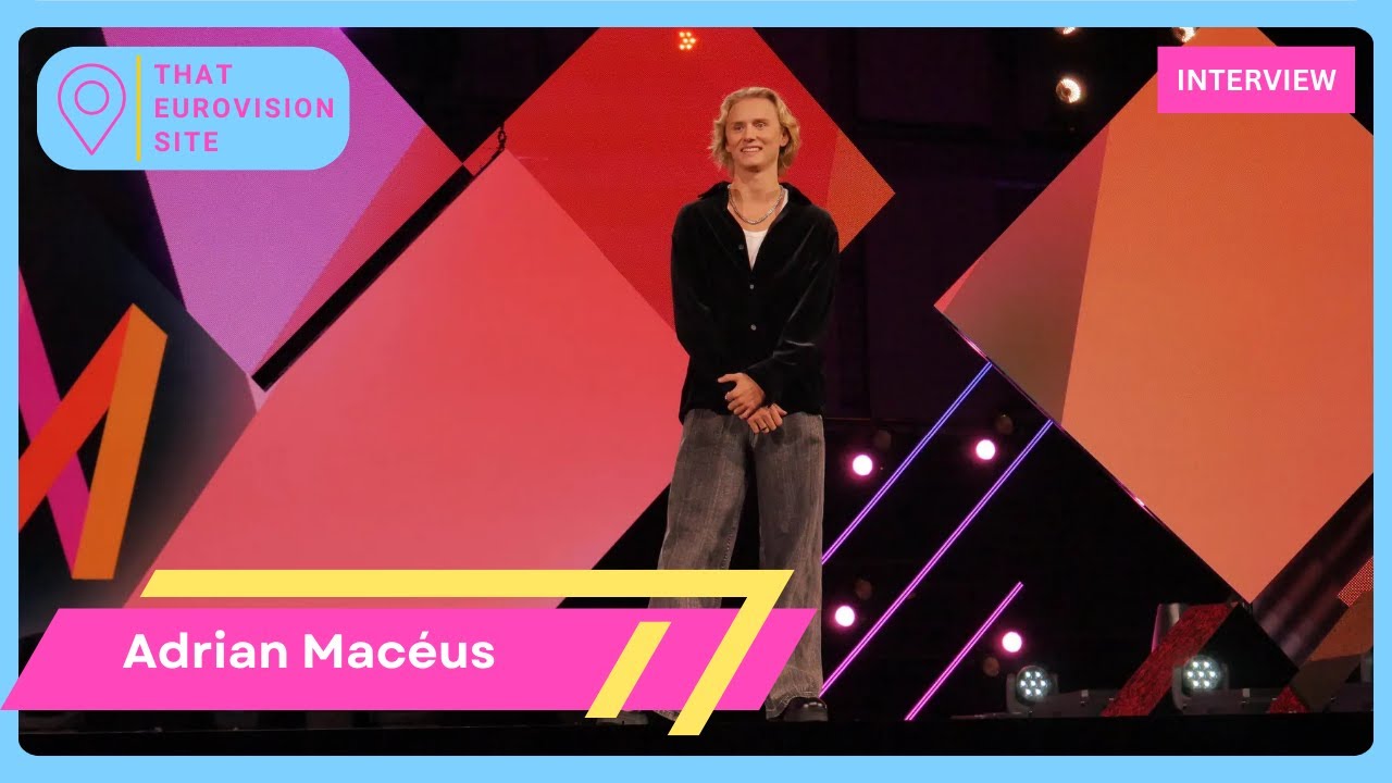 TES Interviews: Adrian Macéus - Melodifestivalen 2025 - That Eurovision ...
