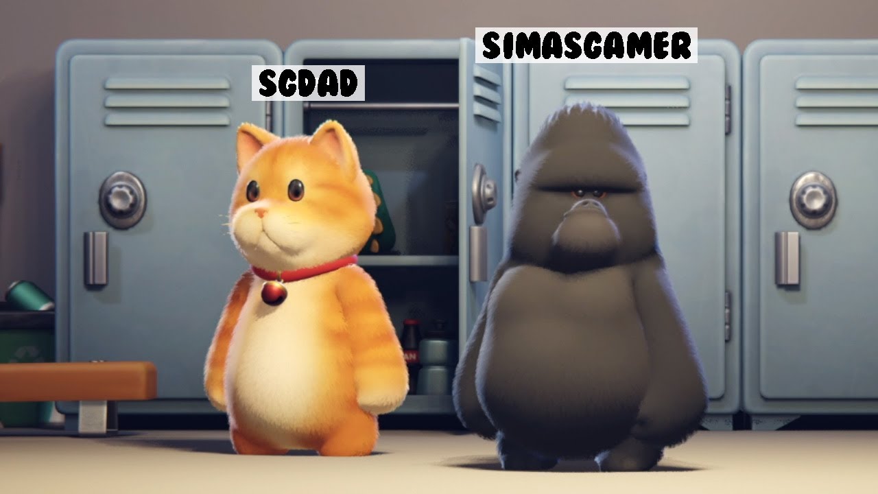 FIRST TIME PLAYING PARTY ANIMALS!!! (SimasGamer VS SgDad) - YouTube