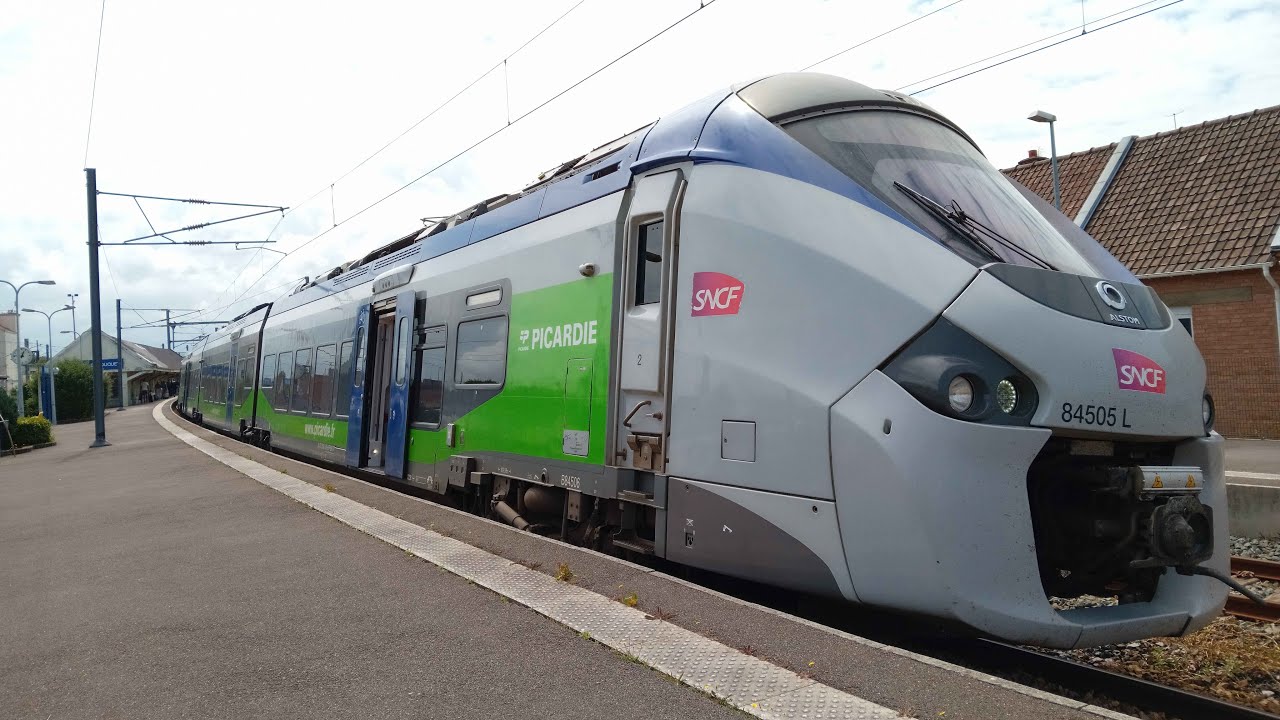 TER Hauts de France🚅Régiolis Picardie (B 84500) : Paris-Nord ️Étaples ...
