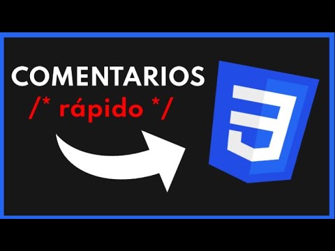 ️como Hacer COMENTARIOS en CSS - Hojas de Estilo - YouTube