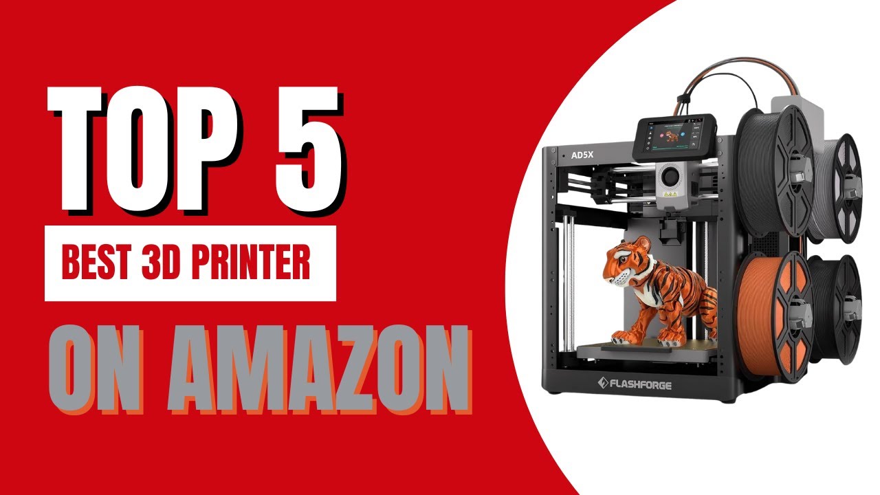 Top 5 Best 3d Printers on Amazon - YouTube