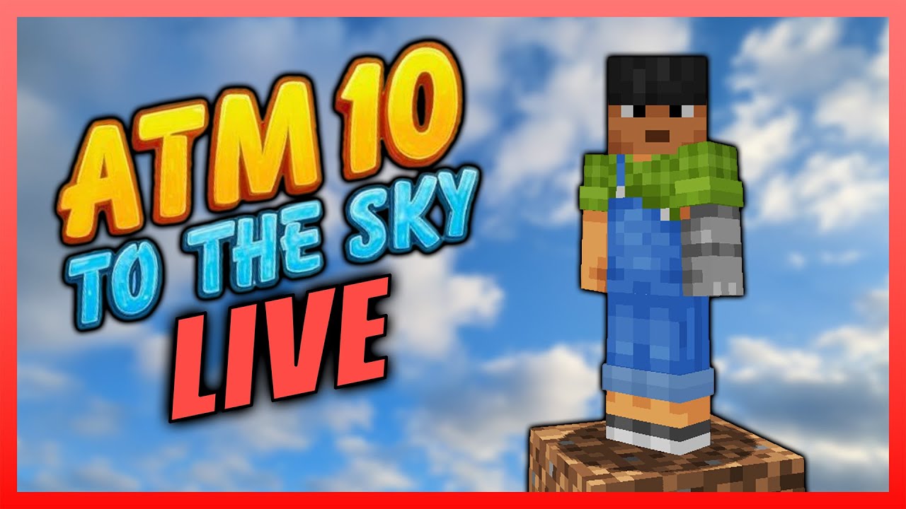 Building a Base in the Clouds | ATM 10 Skyblock - YouTube