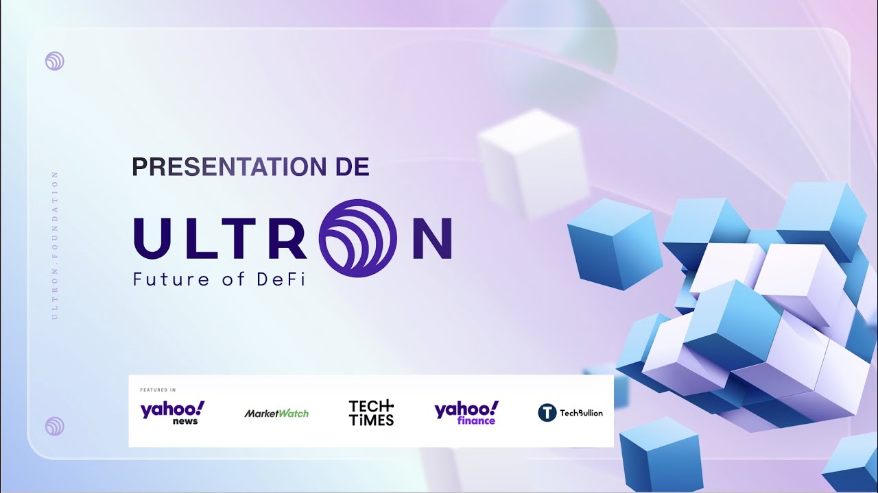 Présentation de Ultron, son écosystème et sa blockchain. - YouTube