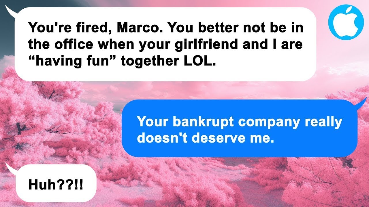 [Apple] Bastard boss unexpectedly fired me but wanted to sleep with my ...