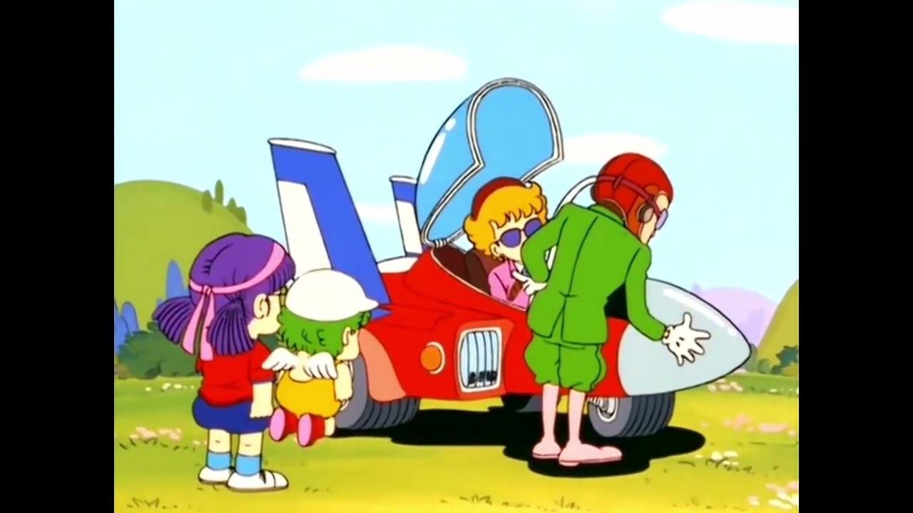 Arale atropellan a Caca Dr Slump - YouTube