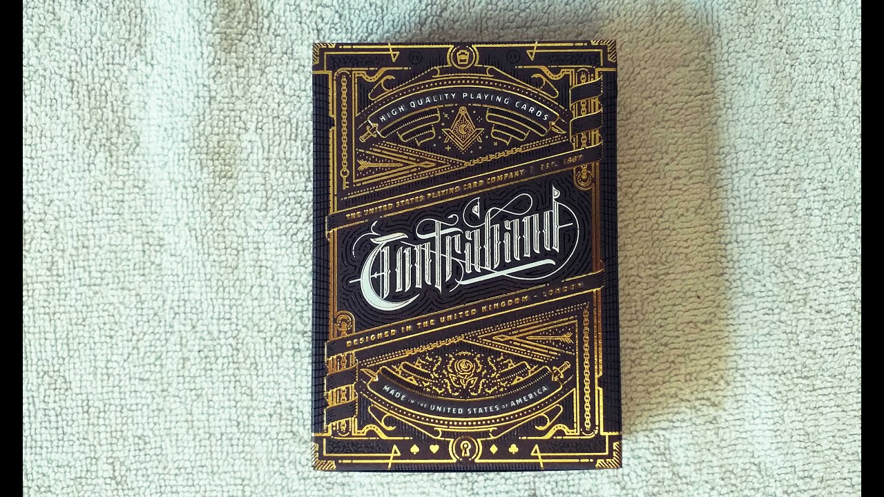 Theory11 Contraband Playing Cards Unboxing - YouTube