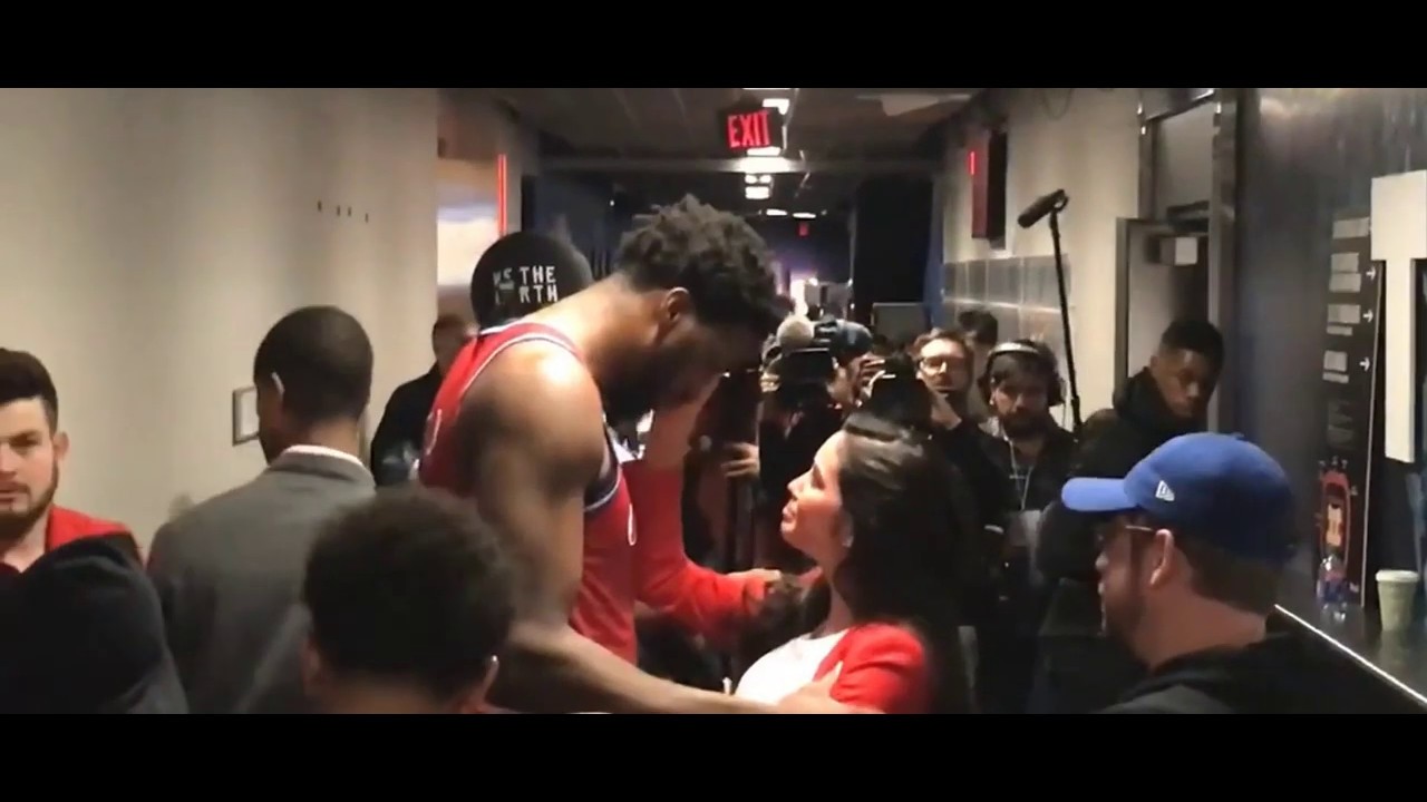 JOEL EMBIID DEVASTED AND CRYING AFTER GAME 7 - YouTube