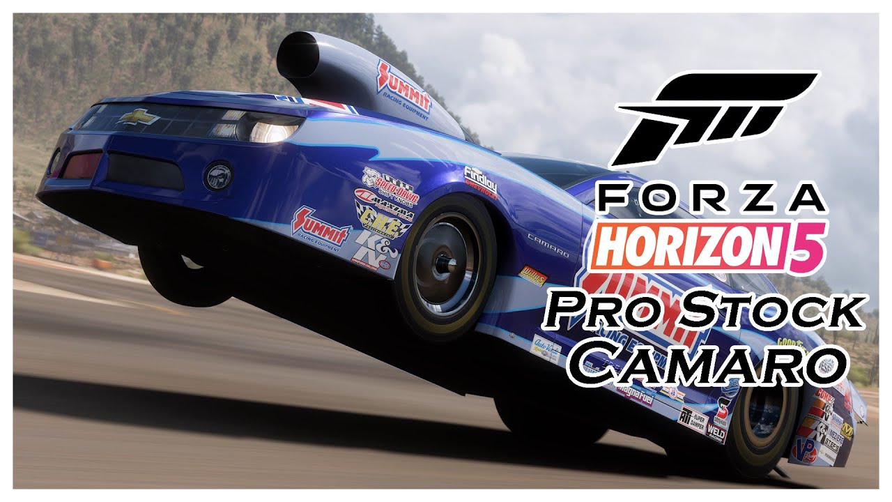 Forza Horizon 5 - Chevrolet Pro Stock Camaro "Toto, je rýchlosť" - YouTube