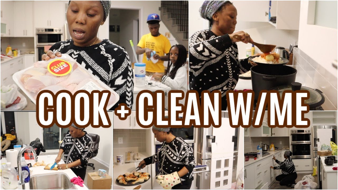 First Cook & Clean With Me Video In My *NEW HOUSE* | Abi's Cooking ...