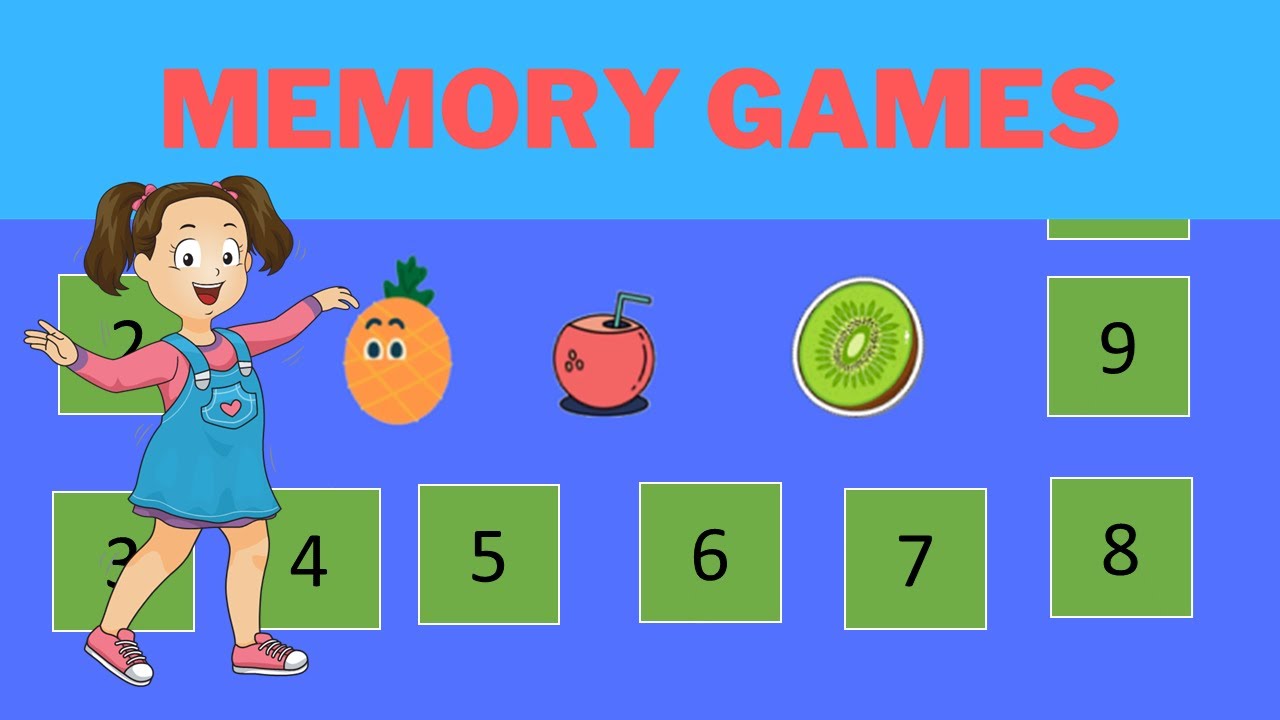 Kids Memory Games to Make Playing Interesting - Round 1 #kindergarten # ...