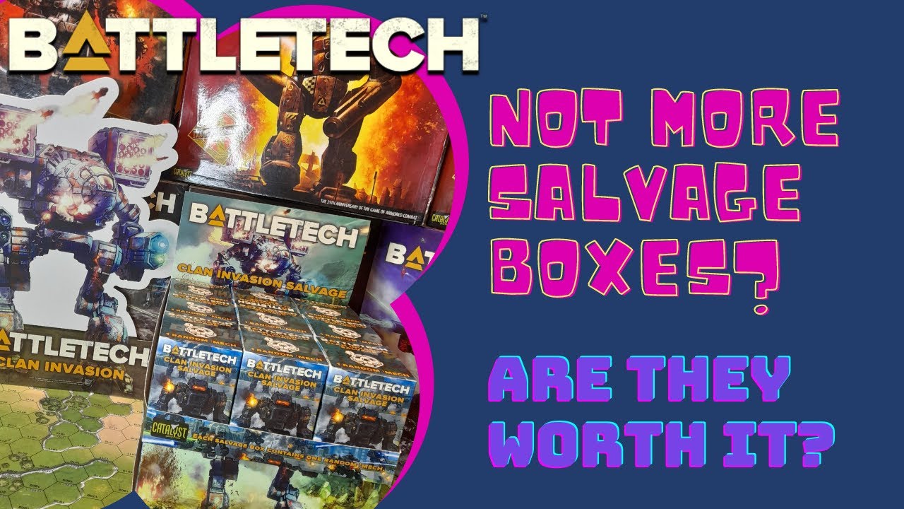 Battletech - Salvage boxes worth it? - YouTube