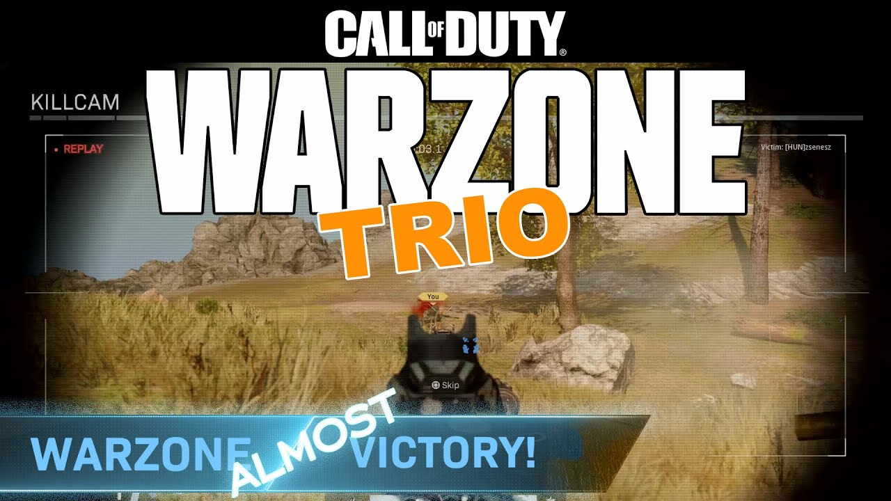 COD Warzone TRIO - Almost Victory w/ kodiaq33 & Gajdacsi17 - YouTube