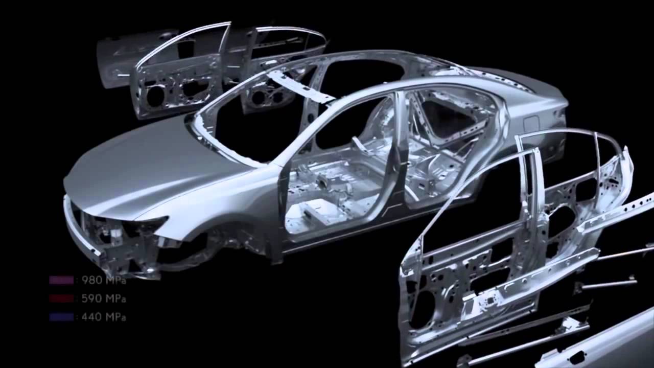 Lexus ES Body Rigidity - YouTube