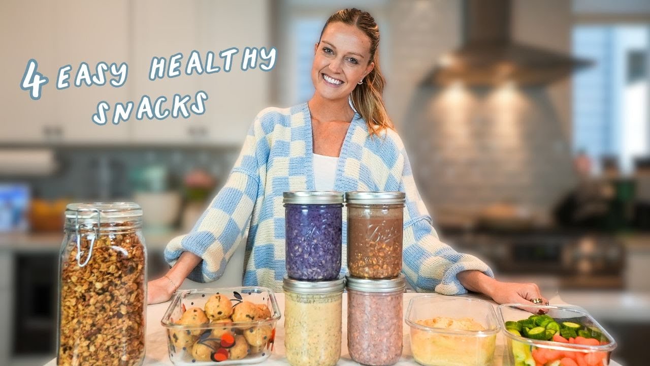 Healthy Meal Prep Snacks *EASY* - YouTube