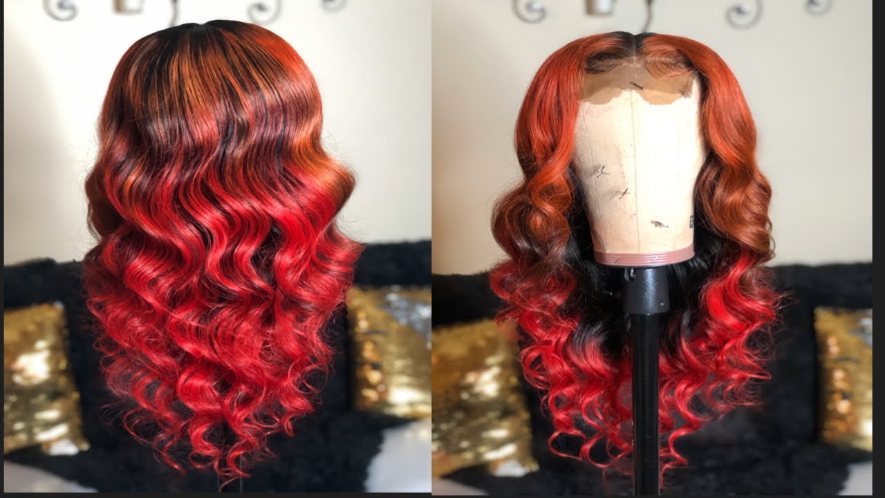 Re-Making A Lace Closure Custom Wig For A Client - YouTube