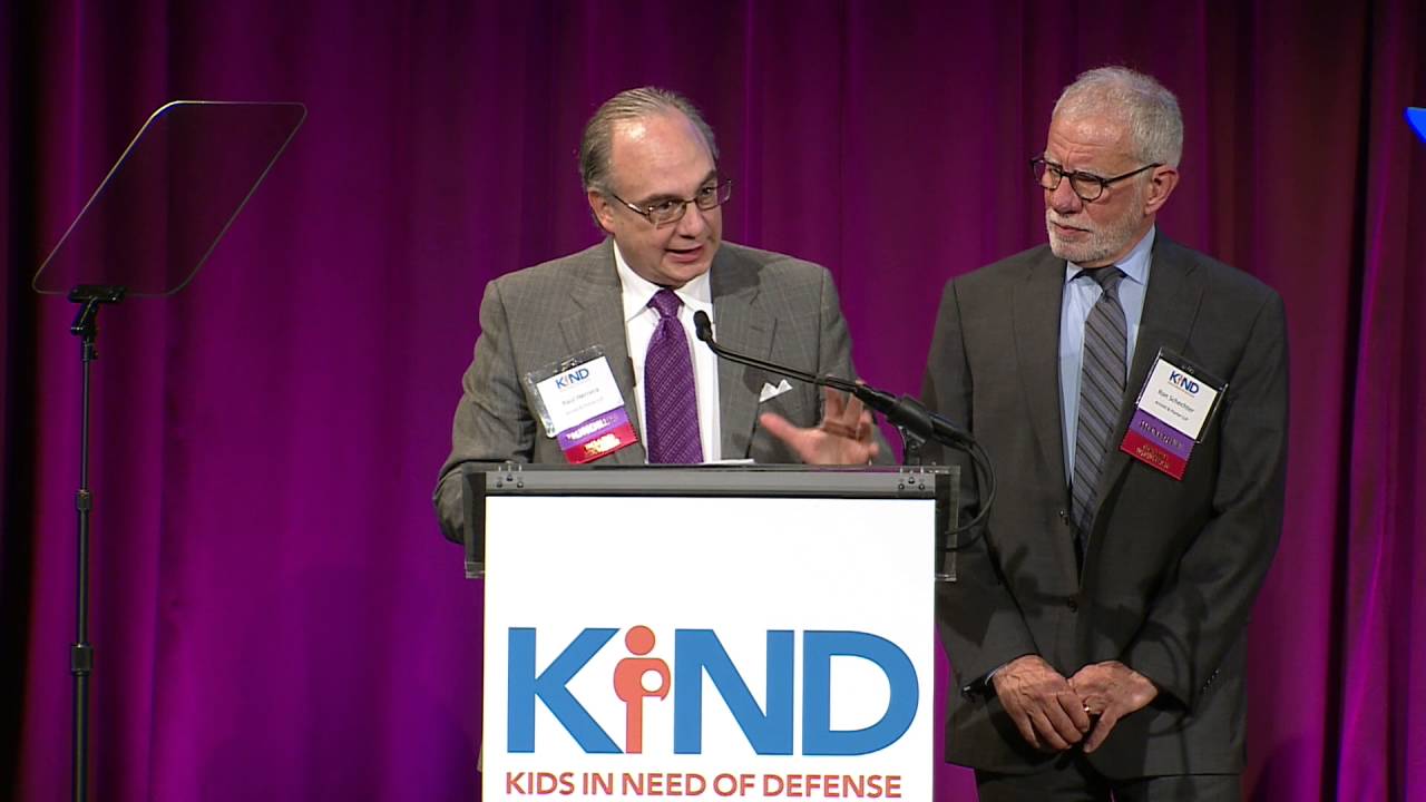 Raul Herrera and Ronald Schechter Accept the Vision Award for Arnold ...