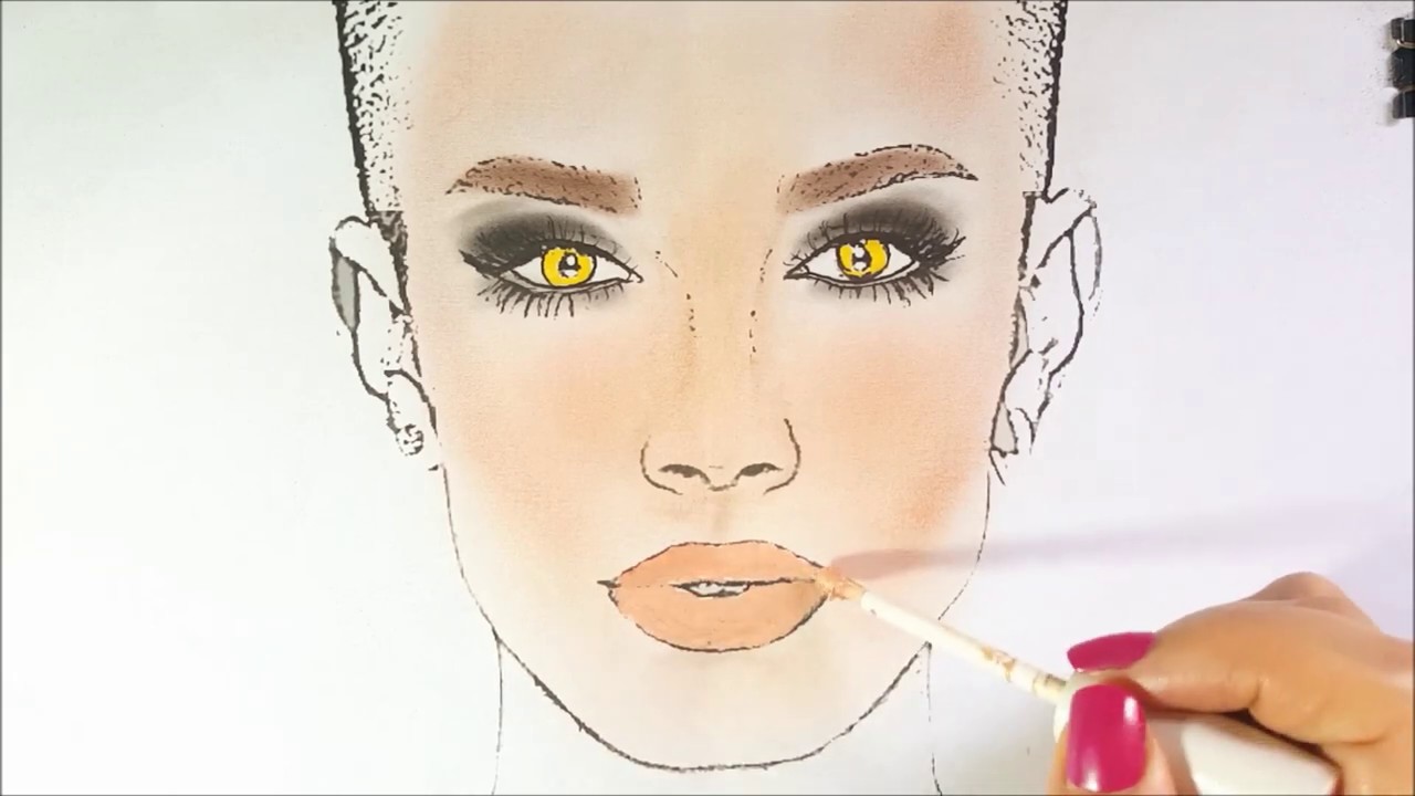 James Charles Makeup - Face Chart Tutorial - YouTube