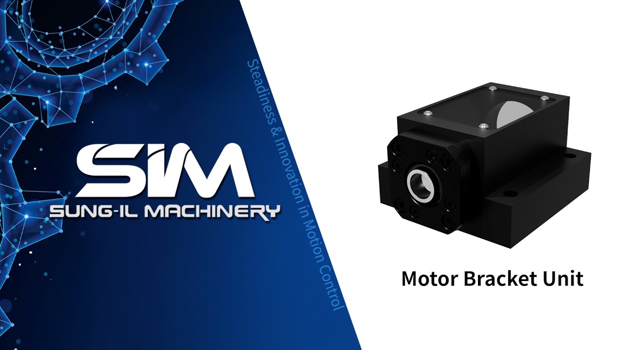 SUPPORT UNIT FOR BALL-SCREW | Motor bracket unit | power transmission ...