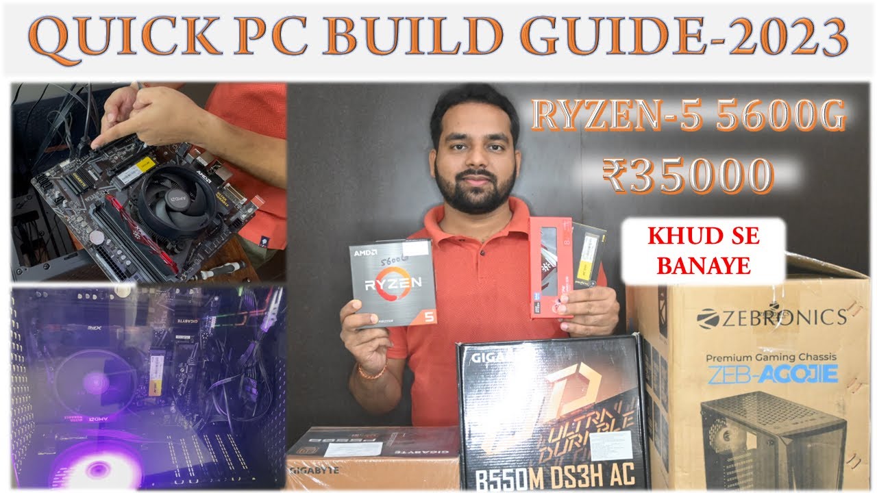How To Build a PC in 2023-Step by Step Guide | How To Assemble Gaming ...