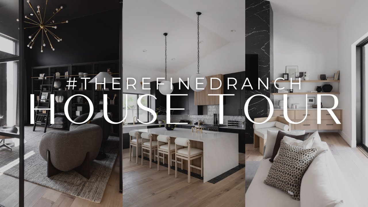 House Tour of a High Contrast + Modern Renovation | THELIFESTYLEDCO # ...