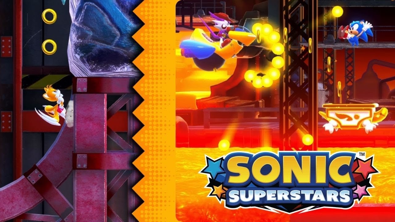 Playing as Knuckles and Tails + Fang Boss Fight - YouTube