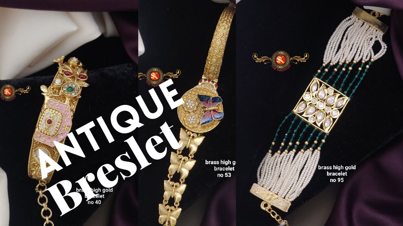 Antique breslet designs || new trends || latest design || best ...