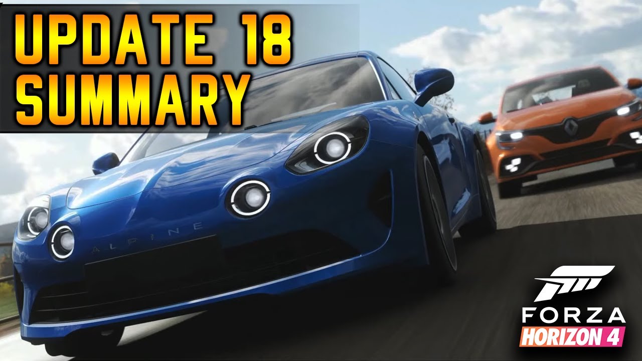 Update 18 Overview | Forza Horizon 4 - YouTube