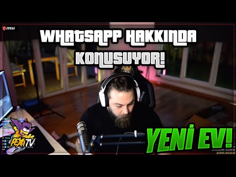 ELRAENN ÇEKİLİŞ VE WHATSAPP GİZLİLİK SÖZLEŞMESİ HAKKINDA KONUŞUYOR | Elraenn Yeni Ev İlk Yayın