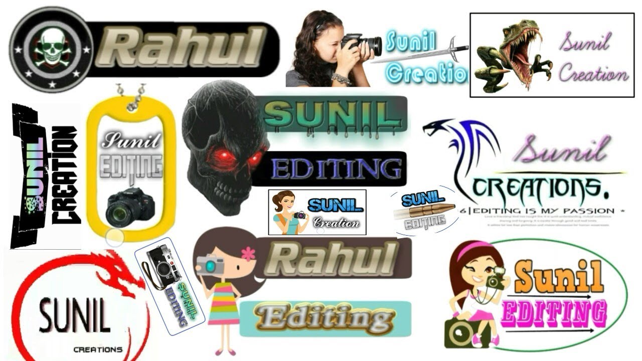 How to make name creation logo| अपने नाम का क्रिएशन लोगो कैसे बनाएं ...