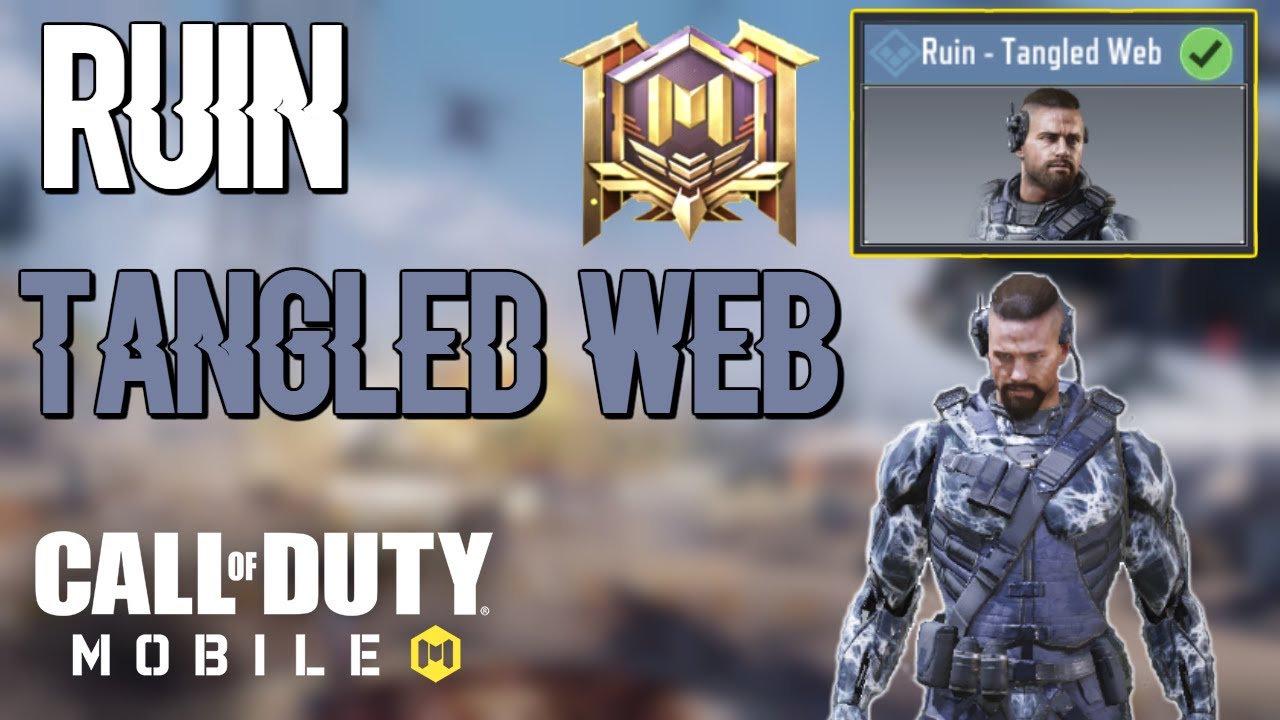 *NEW* RUIN TANGLED WEB SKIN GAMEPLAY in CALL OF DUTY MOBILE BATTLE ...