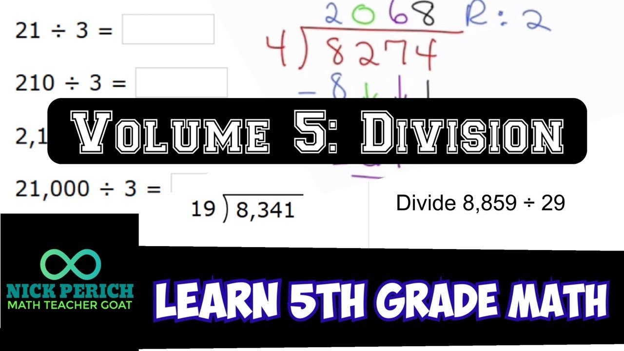 Learn 5th Grade Math - Volume 5: Division - YouTube