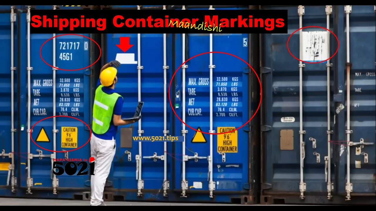 Decrypt Labels on Shipping Containers (Maandishi) - YouTube