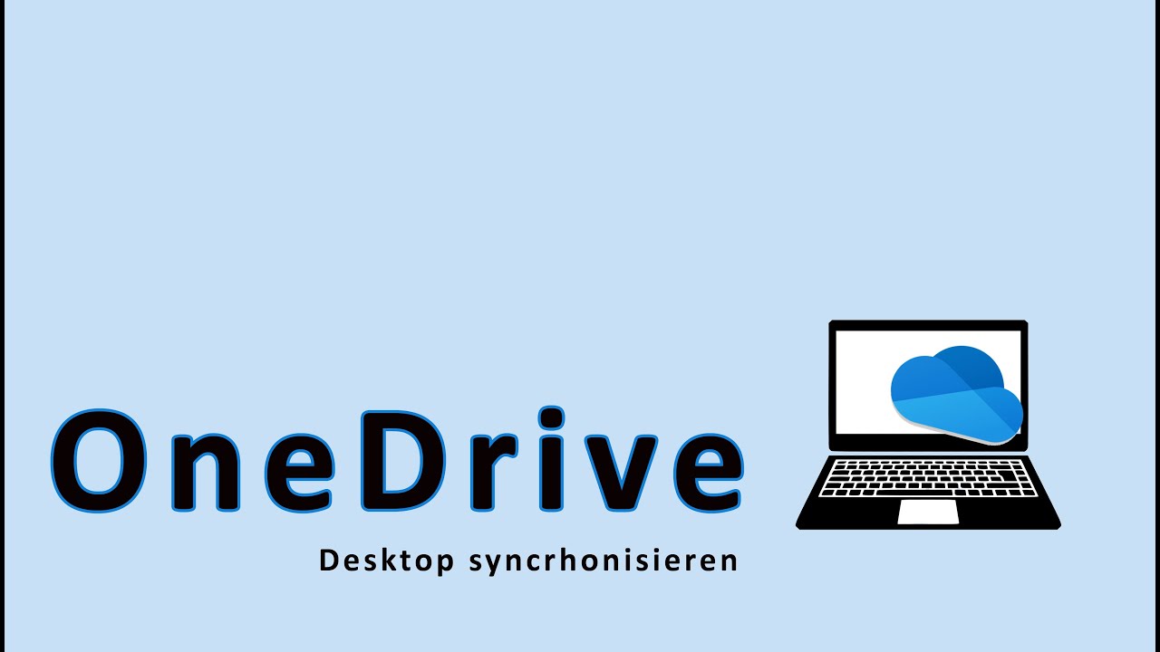 OneDrive Desktop synchronisieren - YouTube