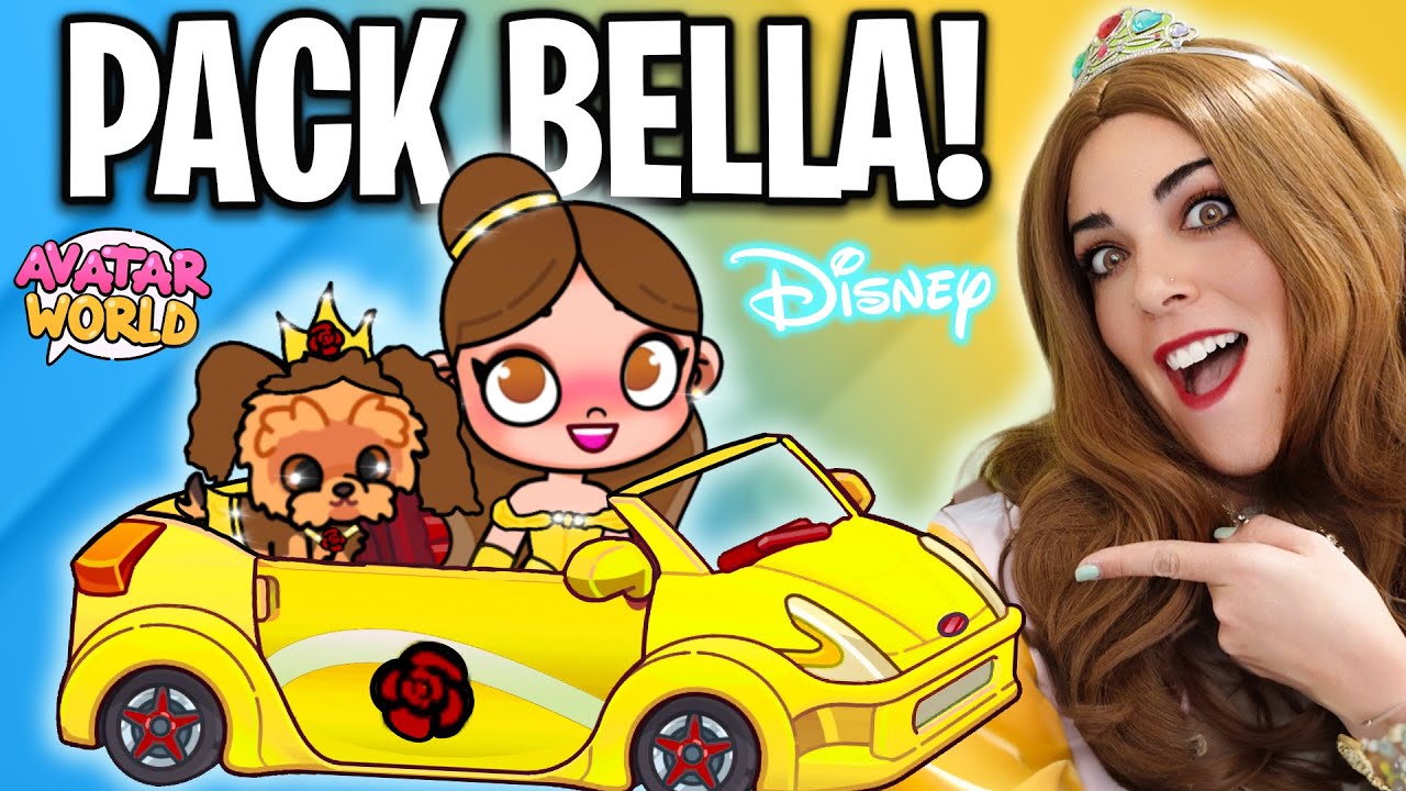 Cómo hacer el PACK de BELLA: PRINCESA, MASCOTA y COCHE - YouTube