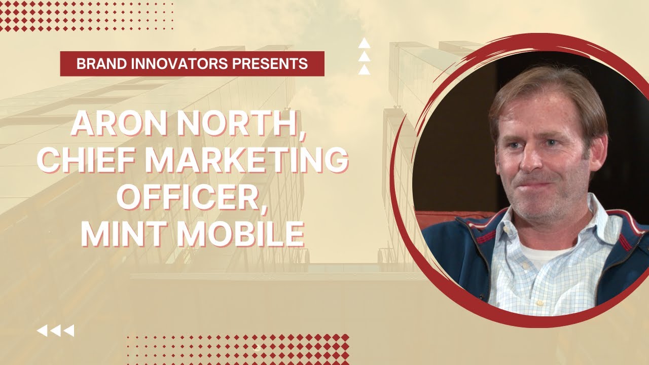 Aron North, Chief Marketing Officer at Mint Mobile, Backstage at CES # ...