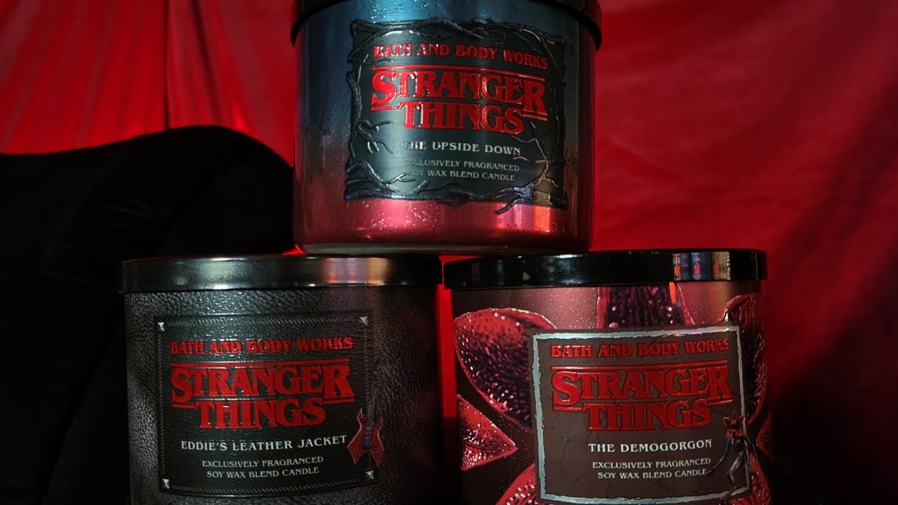 Stranger Things Candle Collection Part 2 From Bath & Body Works ...