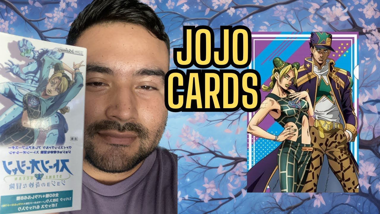 Opening Jojo's Bizarre Adventure Trading Cards! - YouTube
