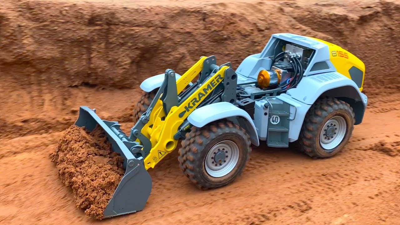 The NEW Benchmark RC WHEEL LOADER made in Germany in 4K - YouTube