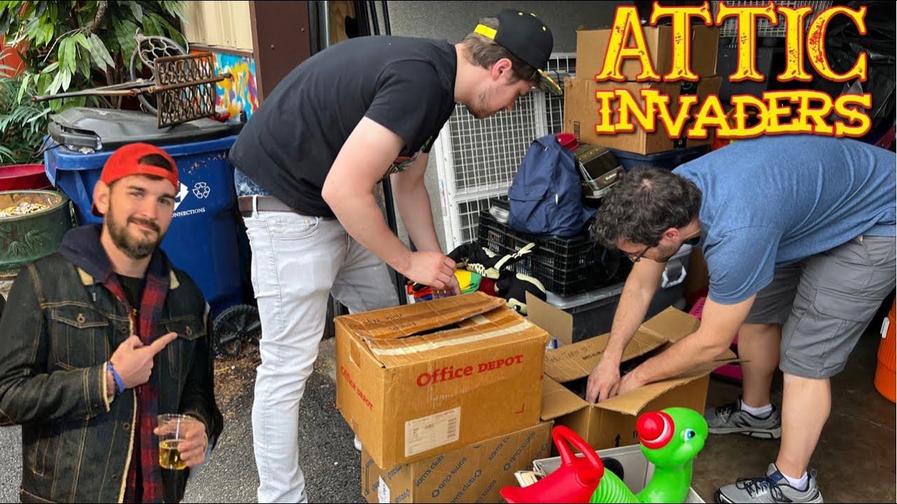 Attic Invaders Do America Teaser Trailer (Vintage Toy Hunting) - YouTube