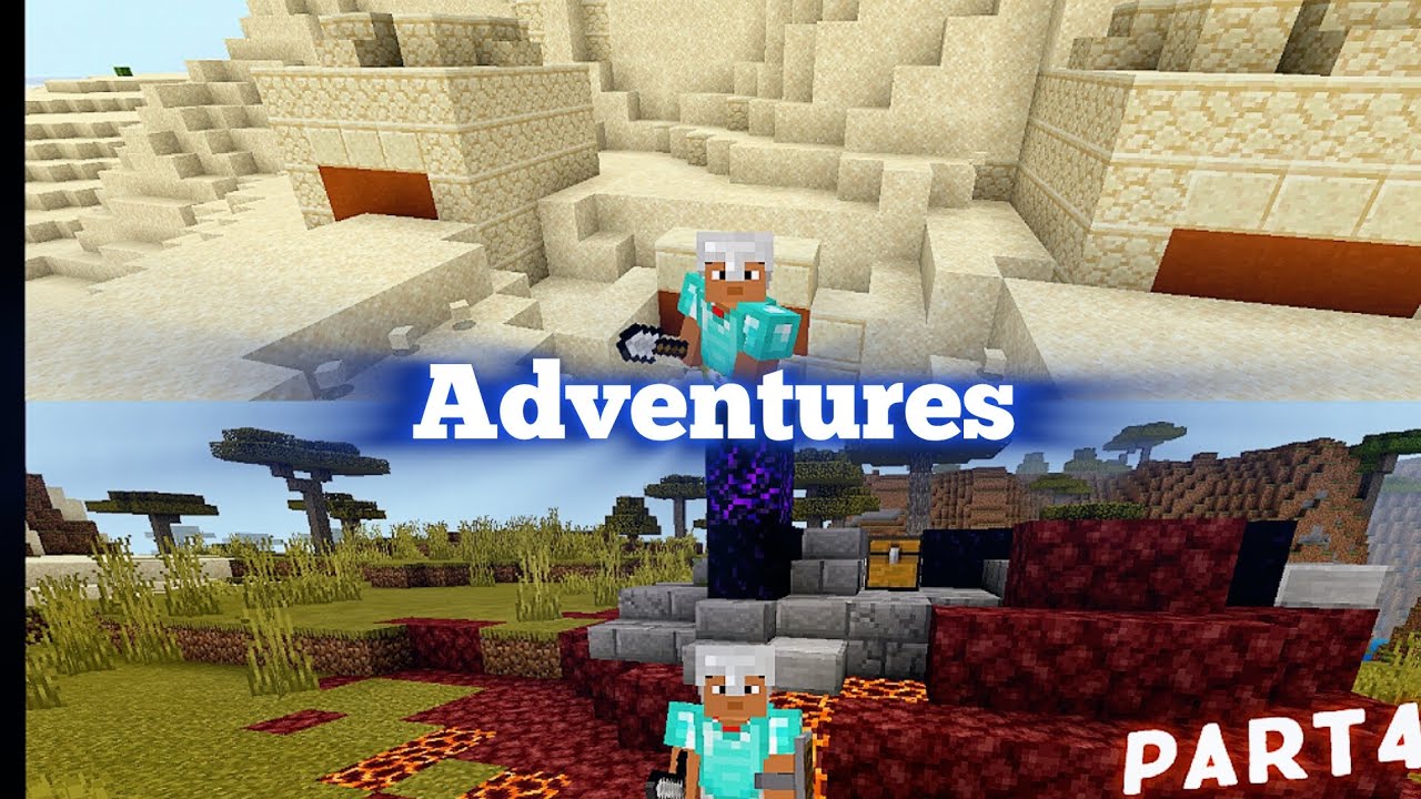 I went adventuring in minecraft |part4| - YouTube