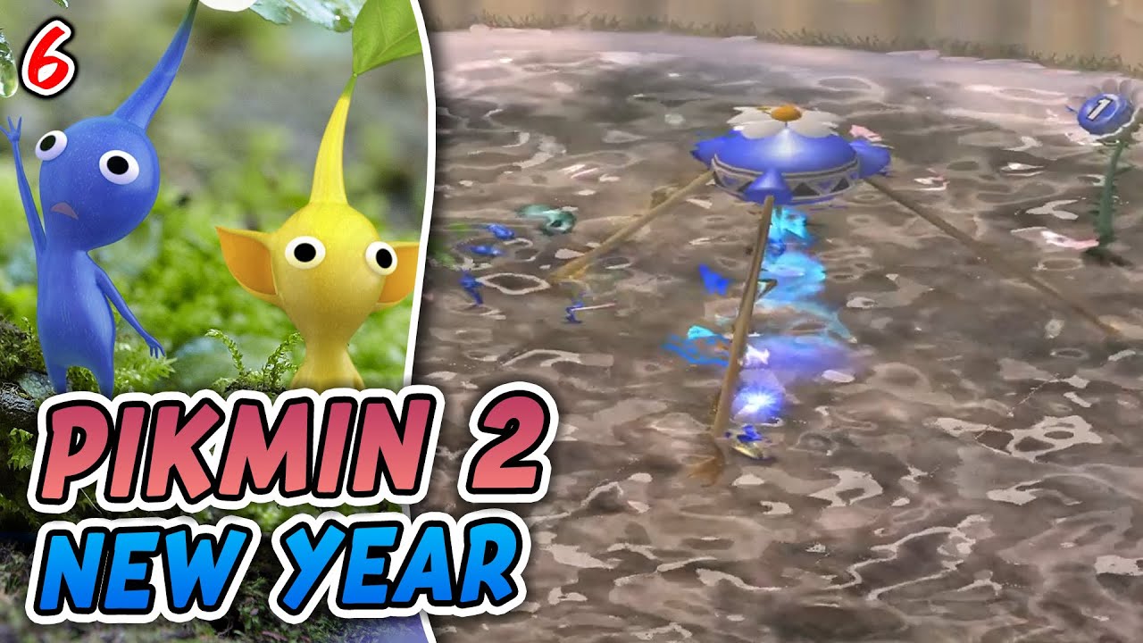 PIKMIN AZULES | PIKMIN 2 NEW YEAR #6 | Gameplay Español - YouTube