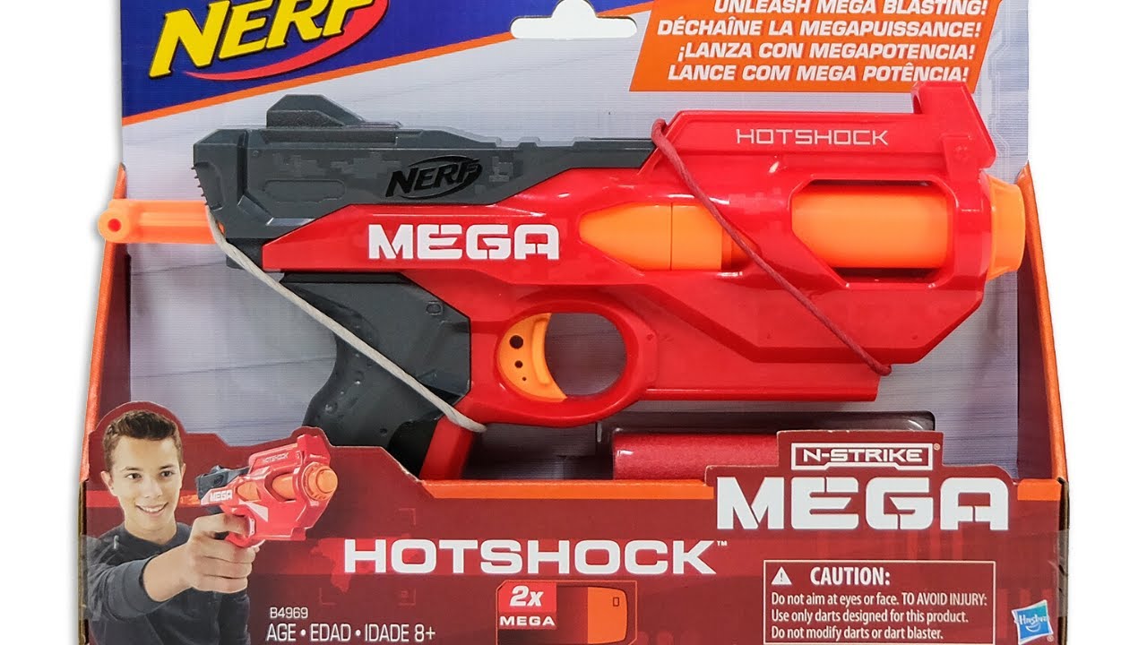 Nerf N-strike Mega Hotshock Review. MUST WATCH!!! - YouTube