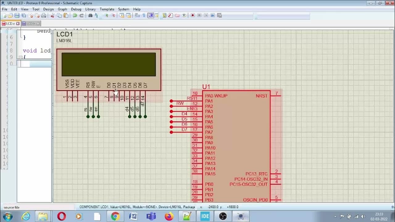 STM32 : LCD Interface using STM32CUBE IDE - YouTube