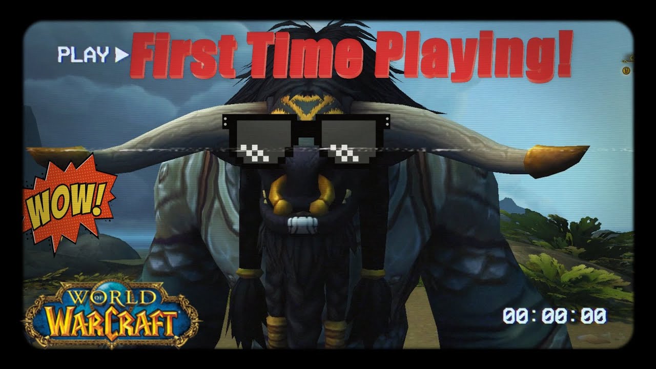 First time EVER playing WoW Pt.1 - YouTube