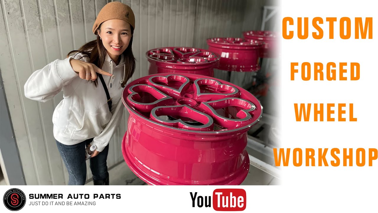 HOW FORGED WHEELS ARE MADE - WATCH THE WORKSHOP WITH SUMMER（CUSTOM ...